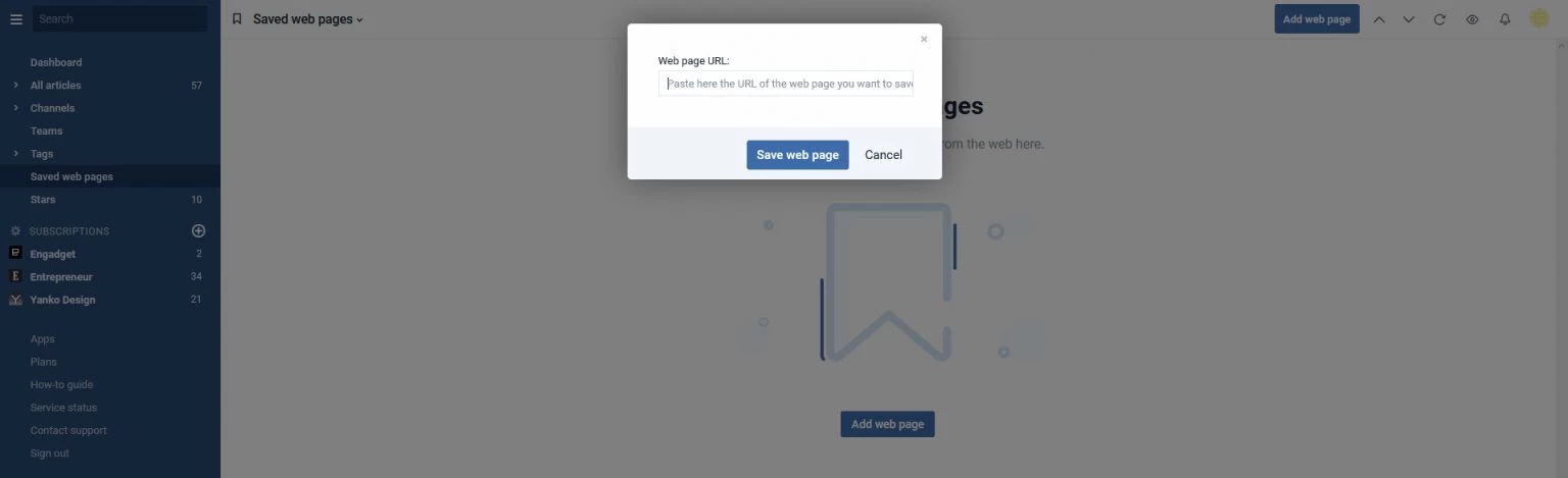 Save web pages straight to Inoreader | Inoreader blog