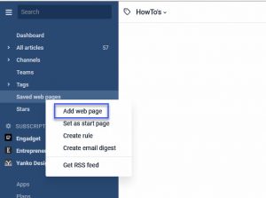 Save web pages straight to Inoreader | Inoreader blog