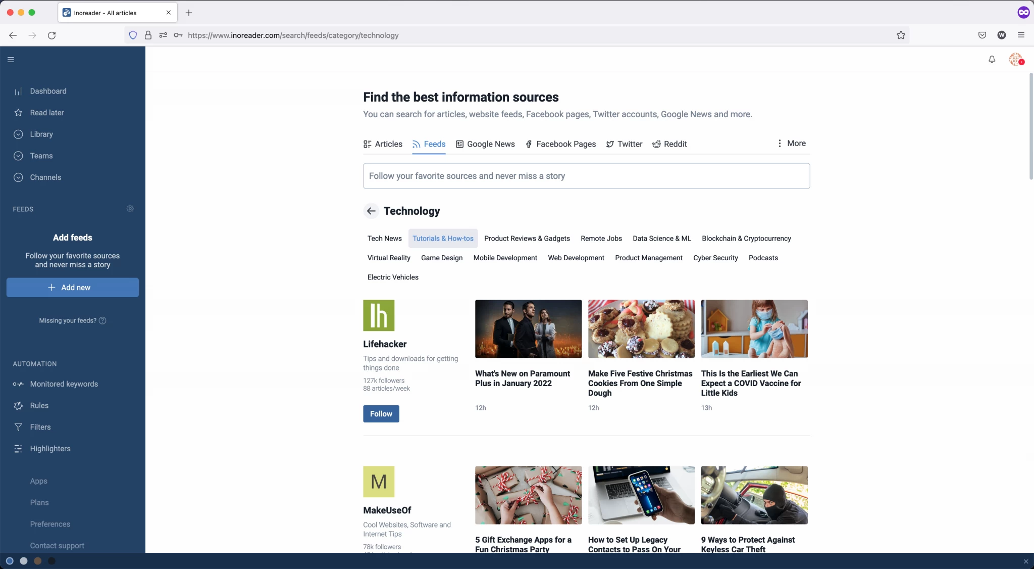 Inoreader How-to: Setting up subscriptions and feed views | Inoreader blog