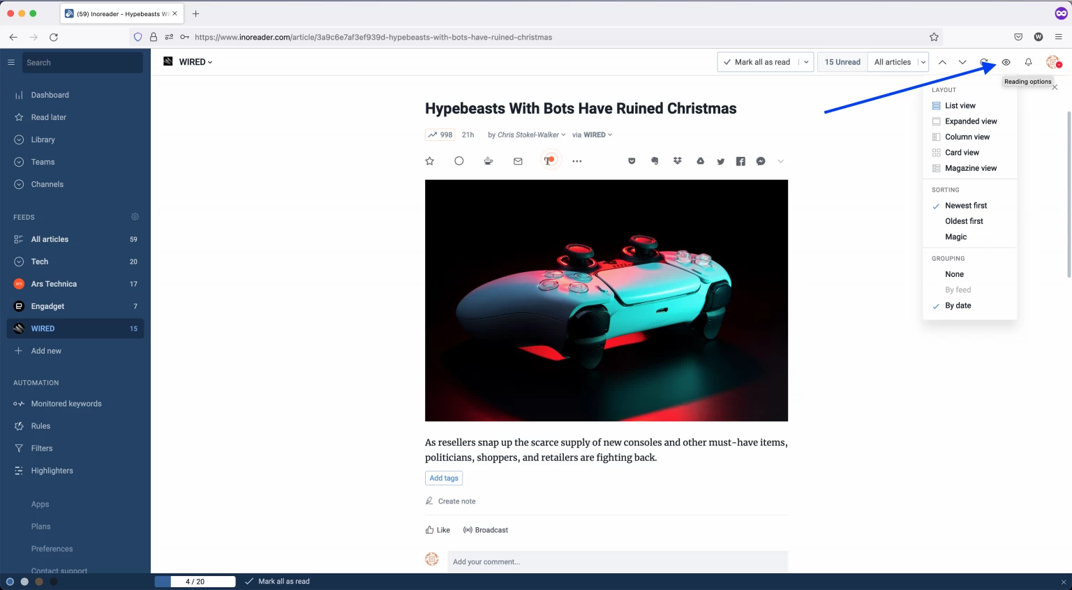 Inoreader How-to: Setting up subscriptions and feed views | Inoreader blog