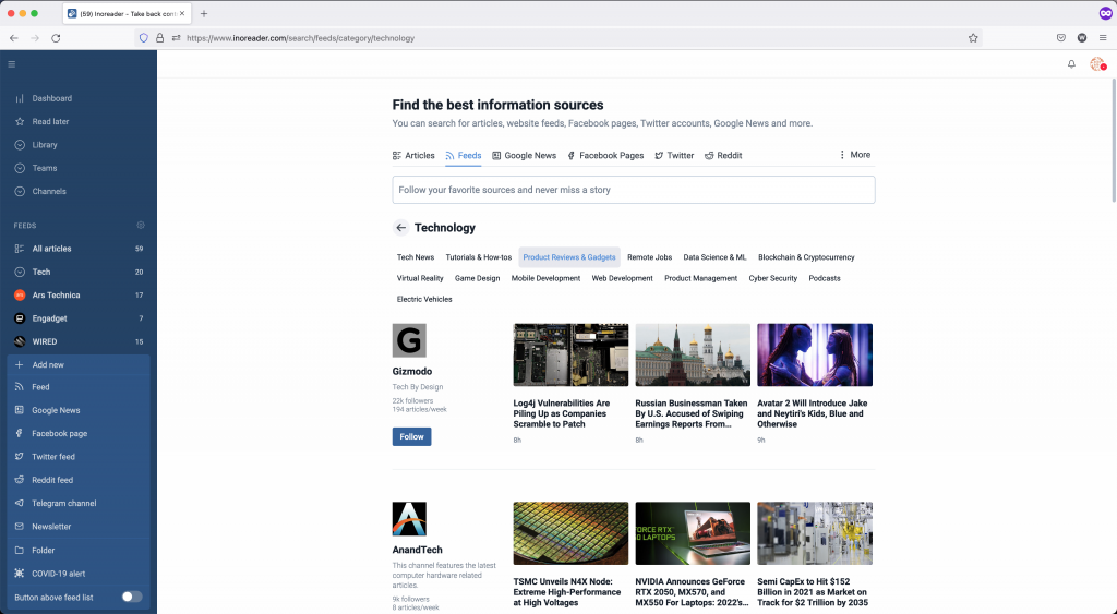 Inoreader How-to: Find great new content with Discovery mode - Inoreader blog
