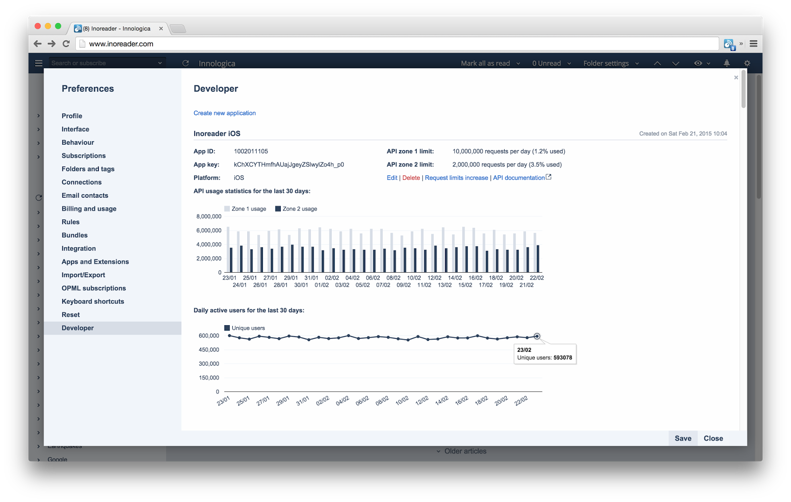 Introducing The New Inoreader Developer Portal Inoreader Blog