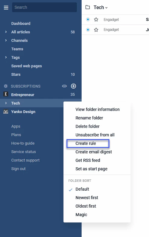 Inoreader How To Save Time With Rules Inoreader Blog