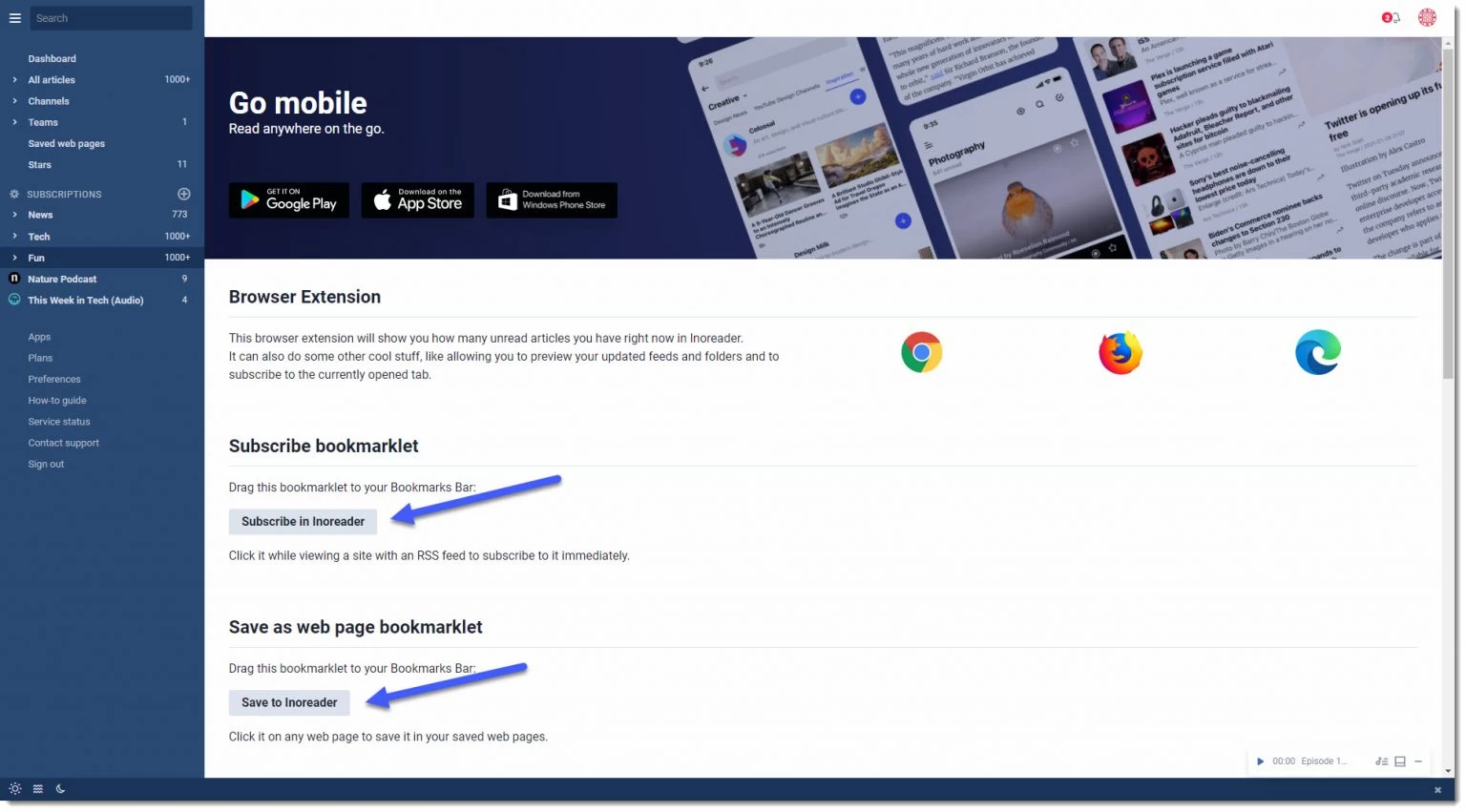 Inoreader How To Do More With Browser Extensions Inoreader Blog