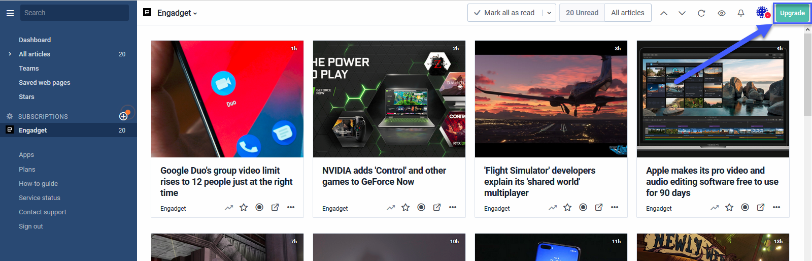 Start your free trial of Inoreader Pro! | Inoreader blog