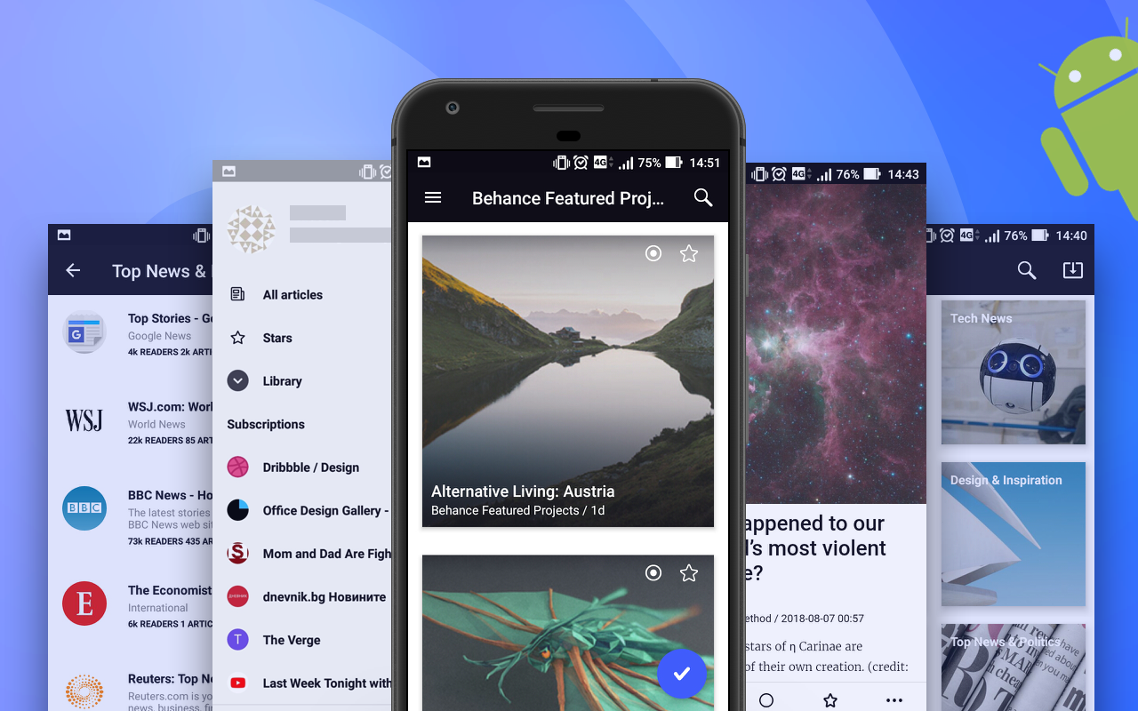 Fandroids The Wait is Over! Inoreader 6.0 Redesign is Live on Android ...