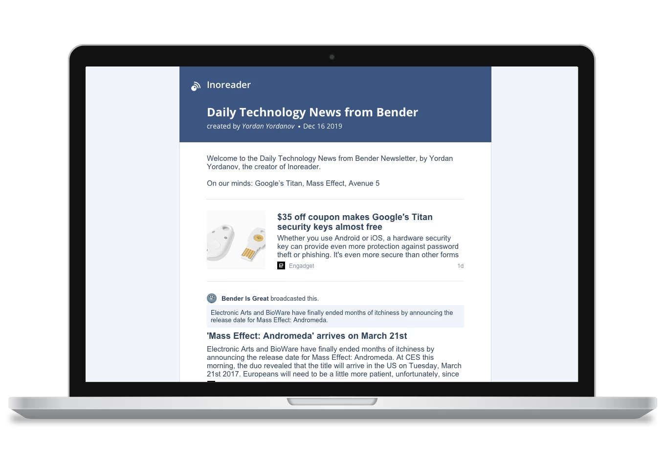Send Daily Email Digests to Friends, Colleagues or Even to Yourself ...