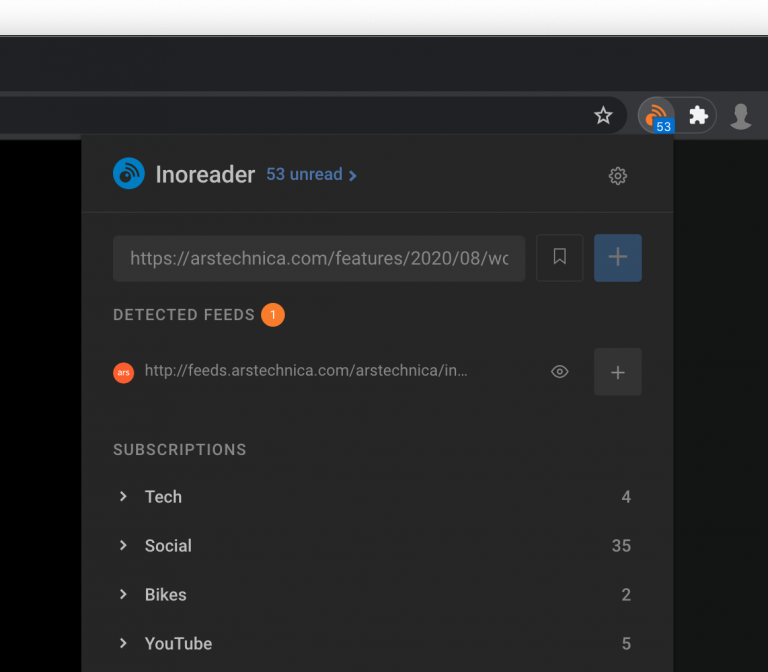 Inoreader’s Browser Extension Got a Big Update Today! | Inoreader blog