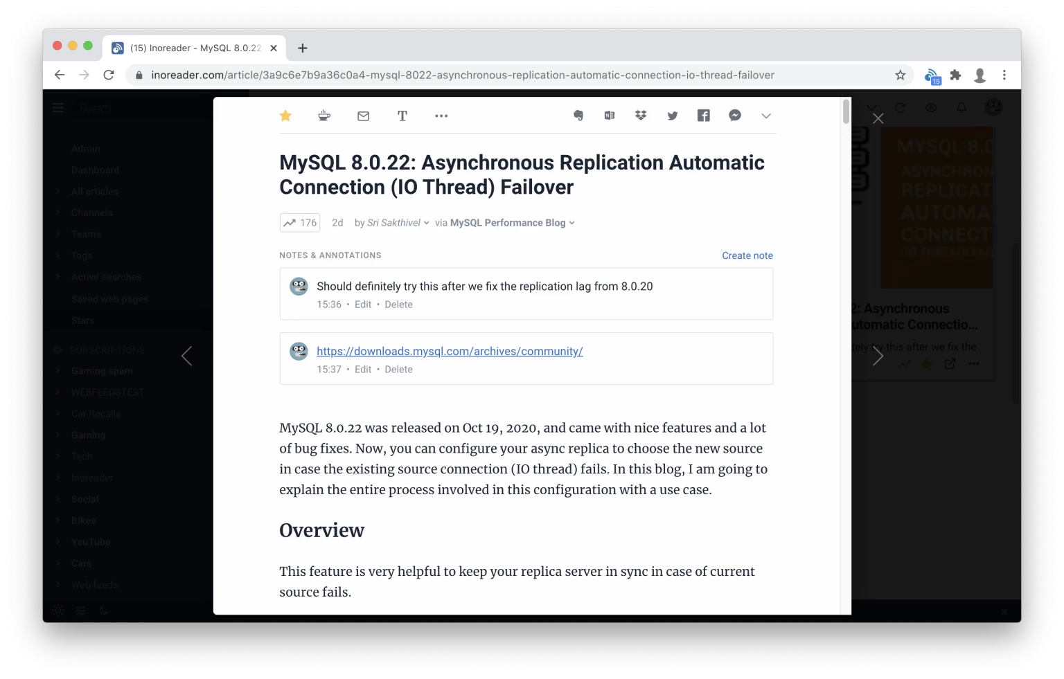 Become An Active Reader With Notes & Annotations | Inoreader blog