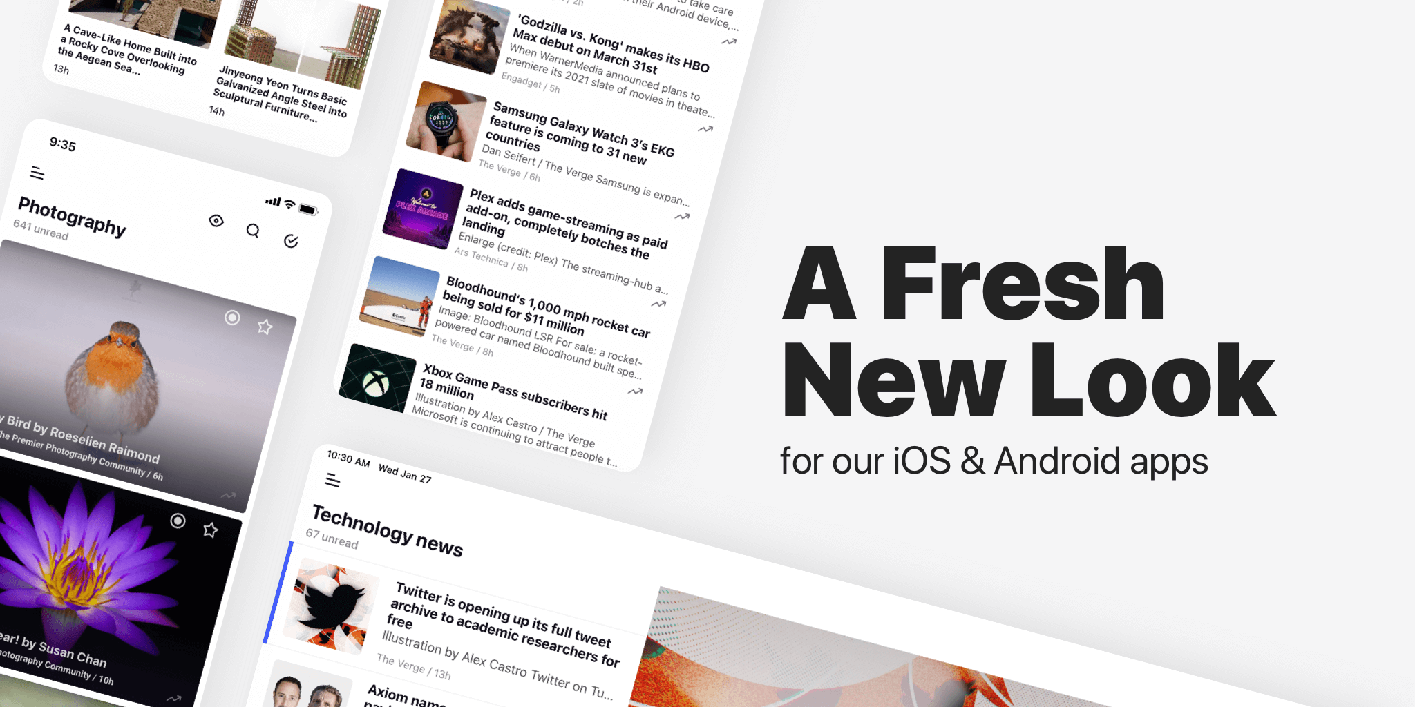 A Fresh New Look For Our iOS And Android Apps | Inoreader blog