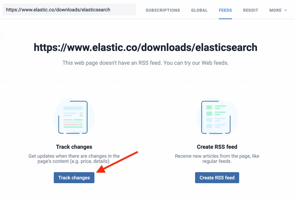 Monitor Web Pages For Changes Using Web Feeds | Inoreader blog