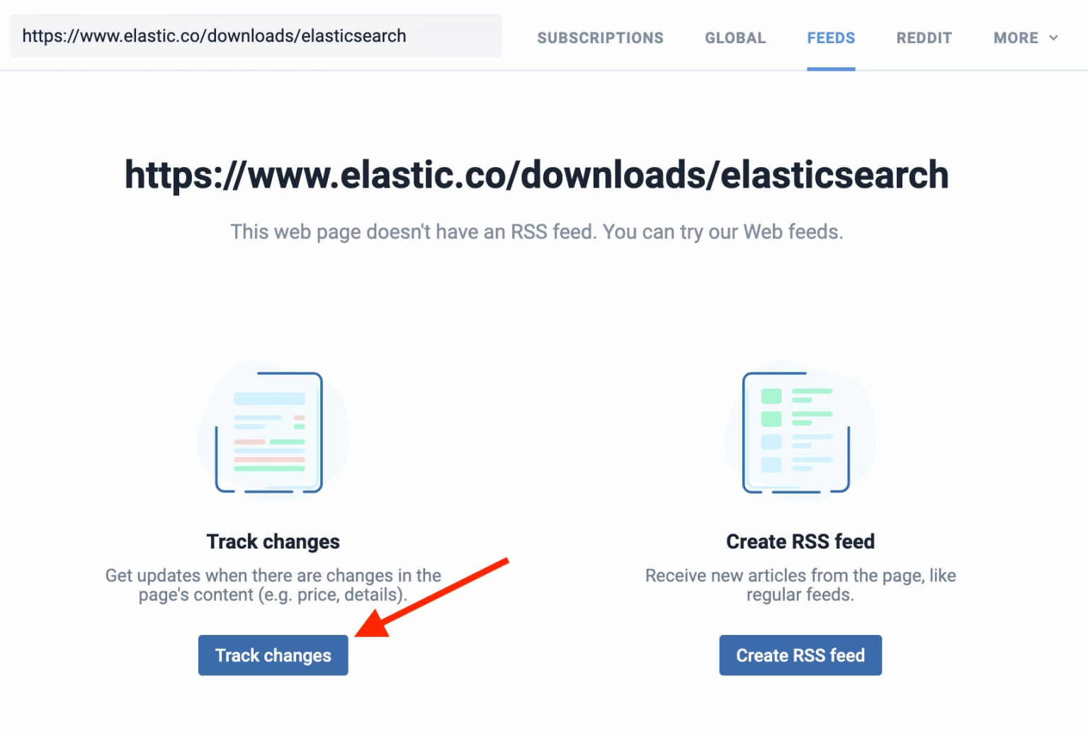 Monitor Web Pages For Changes Using Web Feeds | Inoreader blog