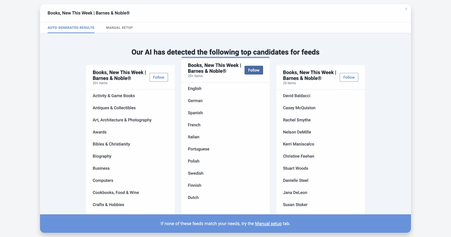 Manual Setup Of Web Feeds With Javascript Inoreader Blog