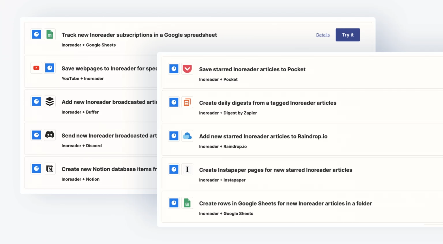 Automate success with IFTTT and Zapier | Inoreader blog