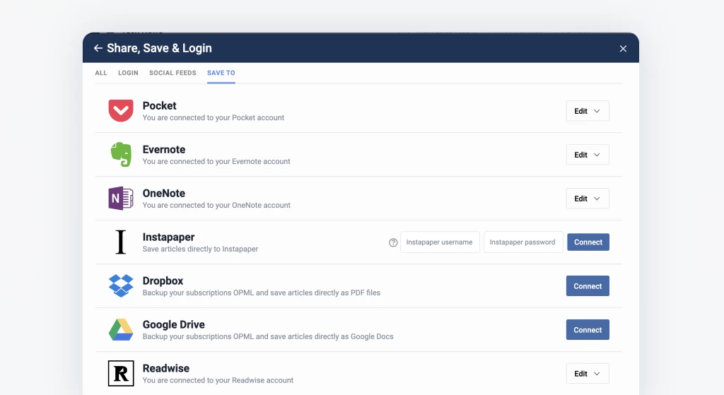 Seamless content collection with Inoreader integrations | Inoreader blog