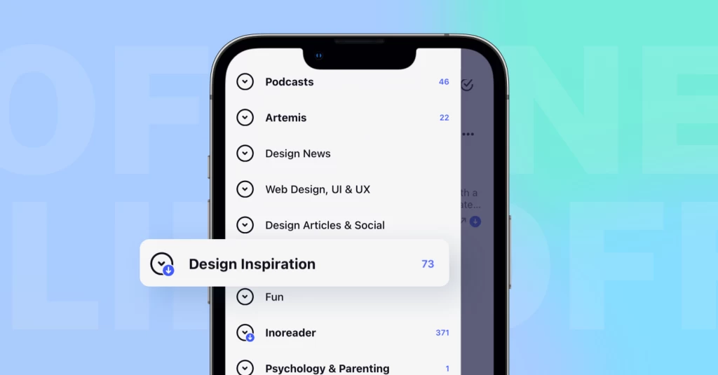 App update: Seamless reading with enhanced offline mode | Inoreader blog