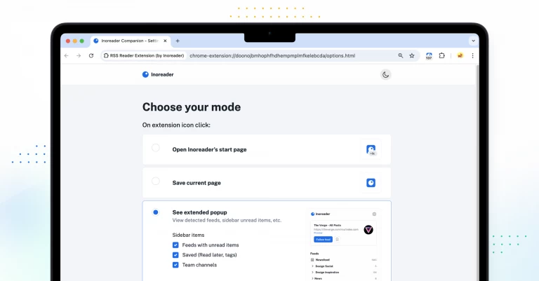 Browser extension update | Inoreader blog