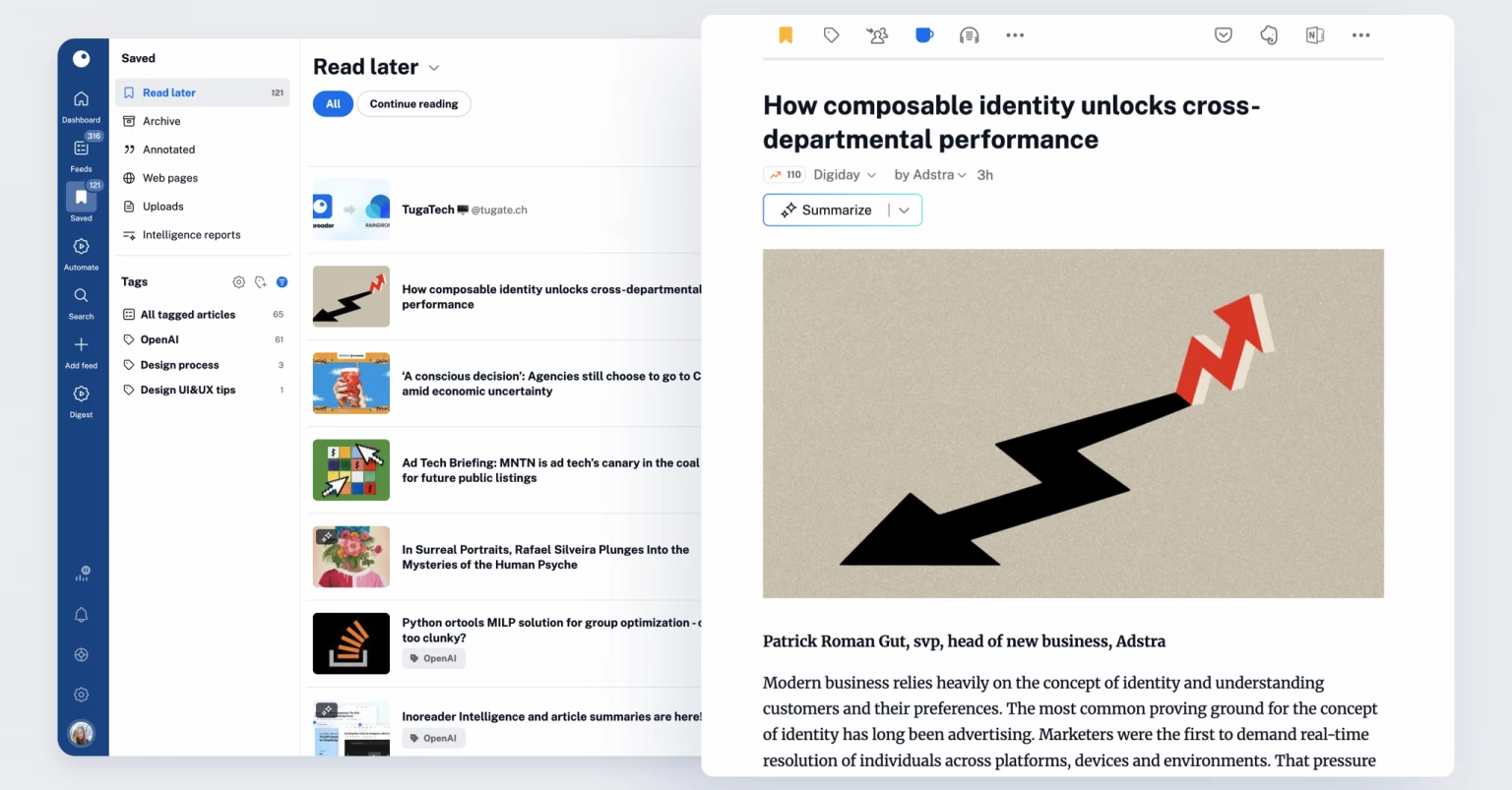 Use Inoreader as your ultimate read-later app | Inoreader blog