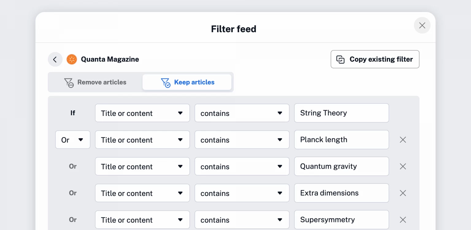 New combined filter quotas | Inoreader blog